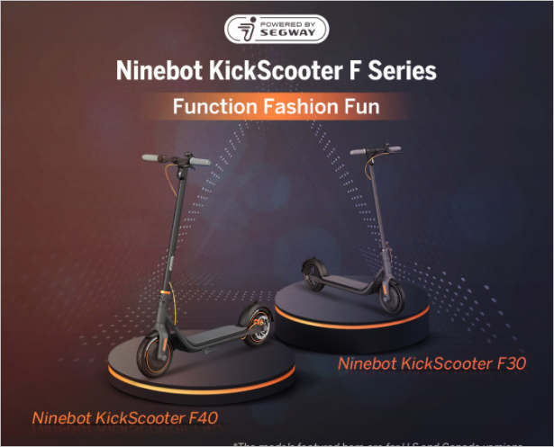 Ninebot launches the KickScooter F Series for the global market on ...