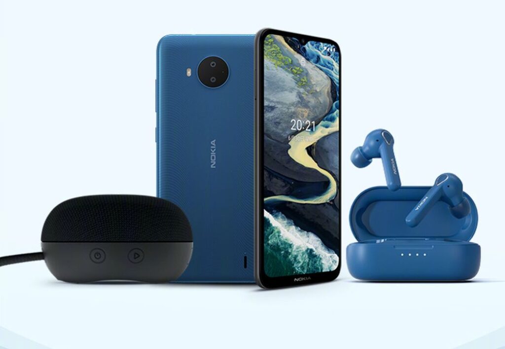 Nokia C20 Plus launched along with BH-205 TWS Bluetooth headset, SP-101 ...