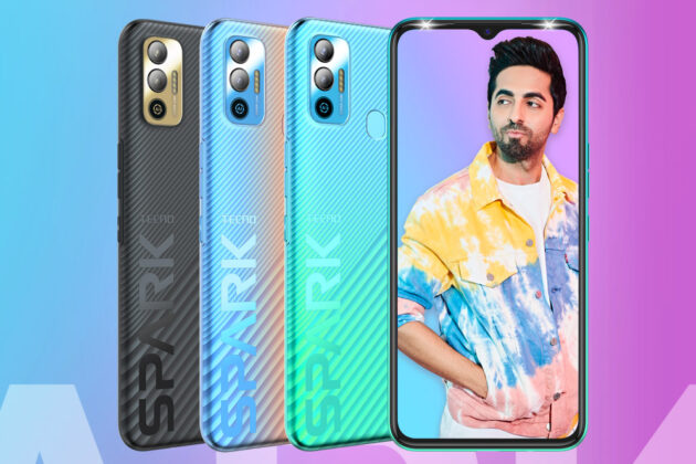 TECNO SPARK 7T launched in India with 6,000mAh battery, 48MP dual ...