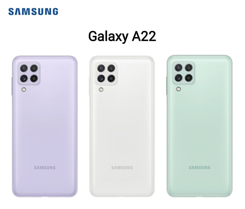 Samsung Galaxy A22 5G with a Dimensity 700 SoC launched alongside the ...