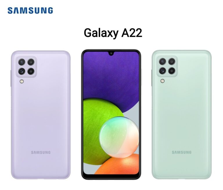 Samsung Galaxy A22 5G with a Dimensity 700 SoC launched alongside the ...
