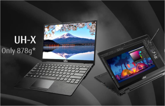 Fujitsu UH-X & UH-X Convertible laptops hit India packing the 11th-gen ...