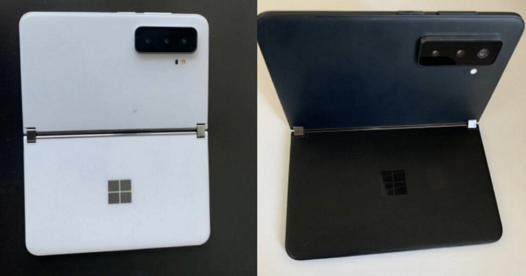 Microsoft Surface Duo 2 design leak reveals triple-camera setup ...