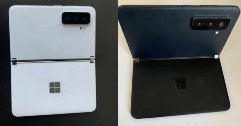 Microsoft Surface Duo 2 design leak reveals triple-camera setup ...