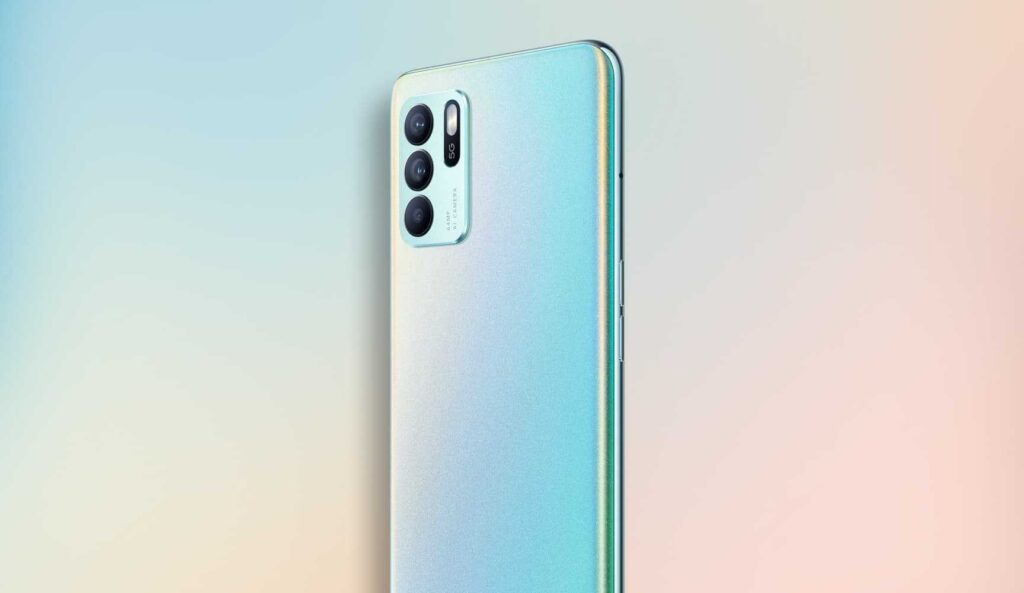 More OPPO Reno6 Z 5G press renders surface ahead of launch - Gizmochina