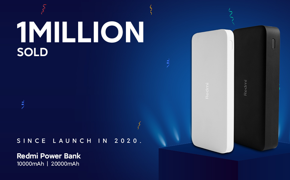 Over a million Redmi Power Banks sold in India since launch - Gizmochina