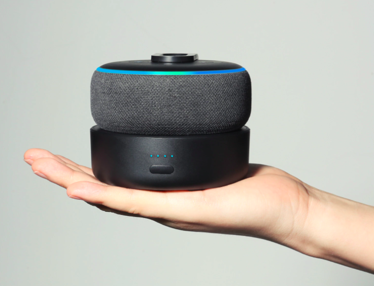 Make your Amazon Alexa wire-free with these unique Battery Bases ...