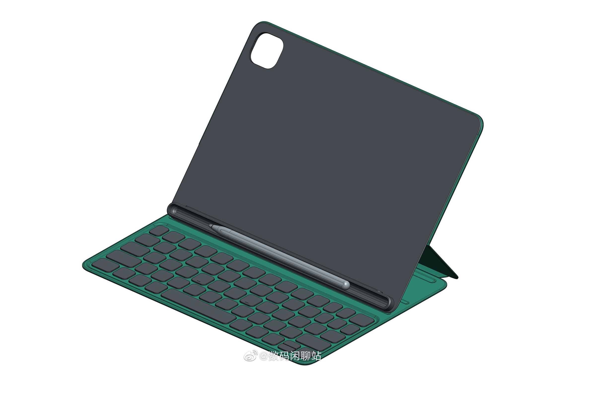 CAD renders of Mi Pad 5' keyboard accessory confirms stylus support ...