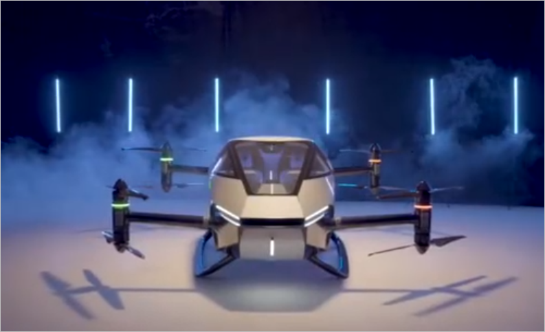 Chinese EV maker XPeng unveils the X2, its prototype autonomous flying ...