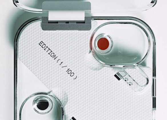 Nothing Ear (1) case render reveals a transparent case design, short ...