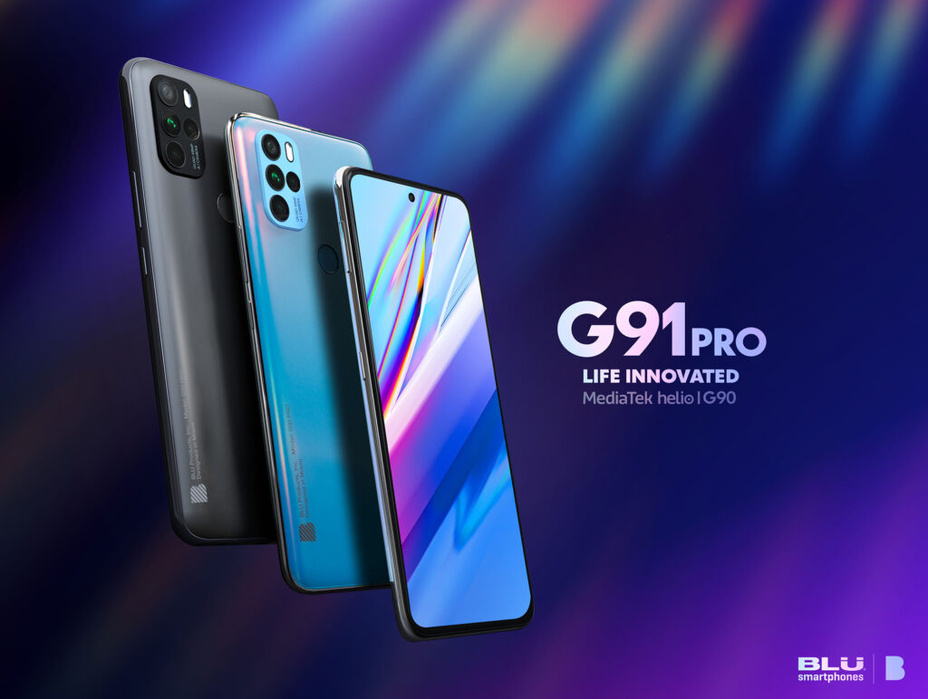 BLU G91 Pro arrives with a new design and downgraded specs - Gizmochina
