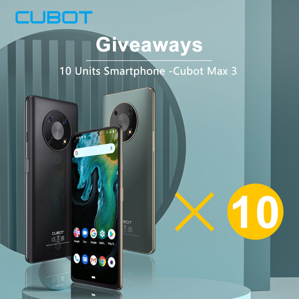 Cubot Max 3 with large 6.95-inch display launching on 23 August ...