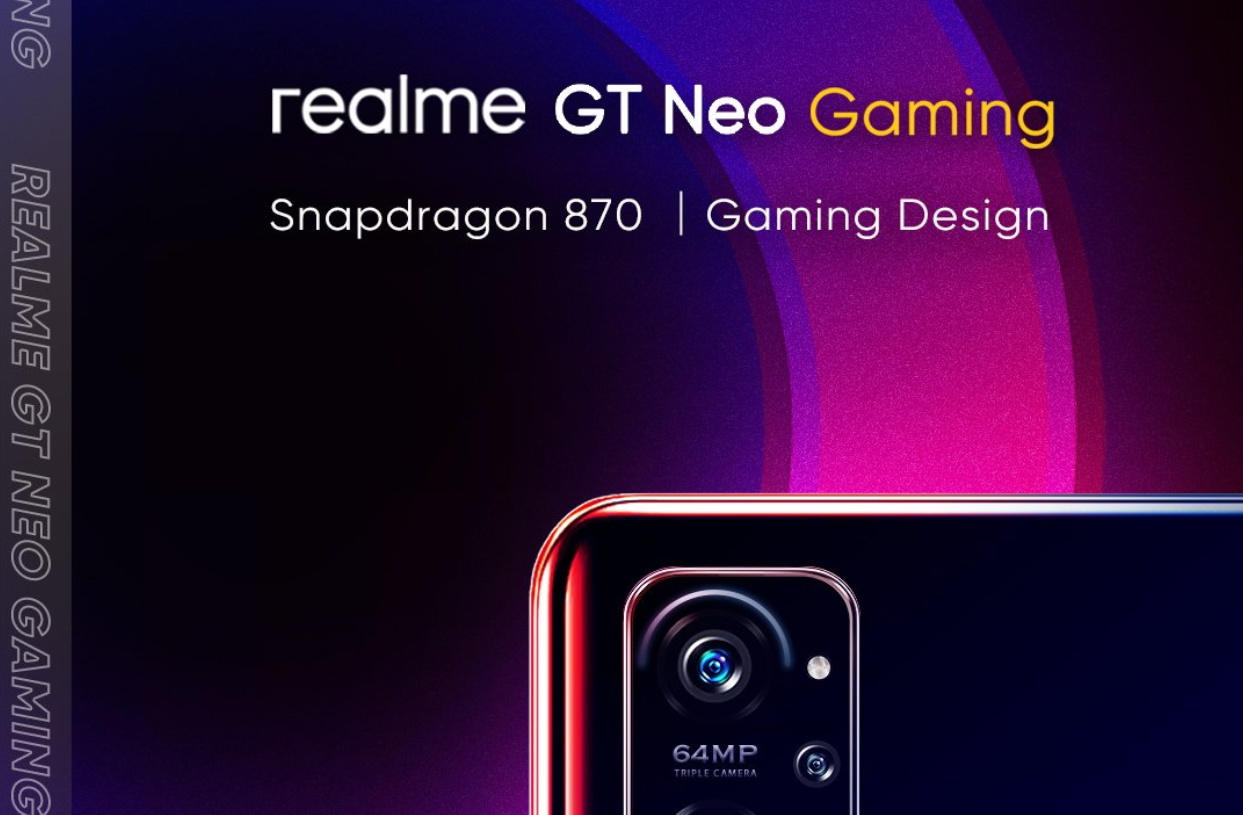 Realme GT Neo Gaming leaked poster reveals design, pricing, and ...