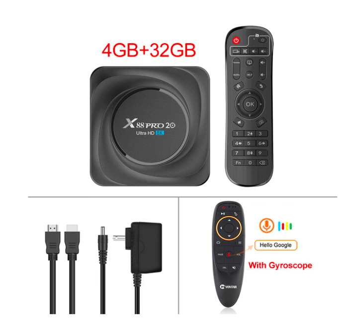 Deal: Get X88 Pro 20 Smart TV Box for $64 (Retail Price $100) - Gizmochina