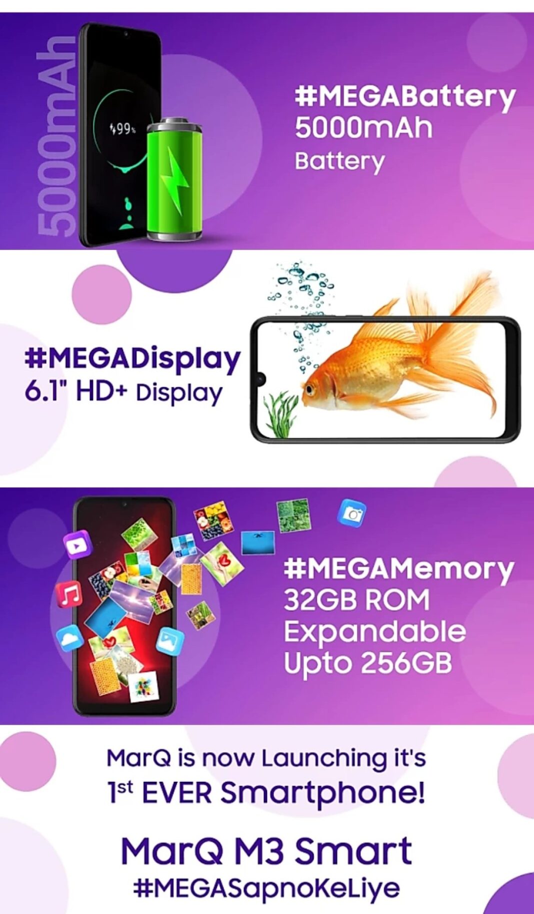 Flipkart to launch MarQ branded M3 Smart smartphone on Sept 25 - Gizmochina