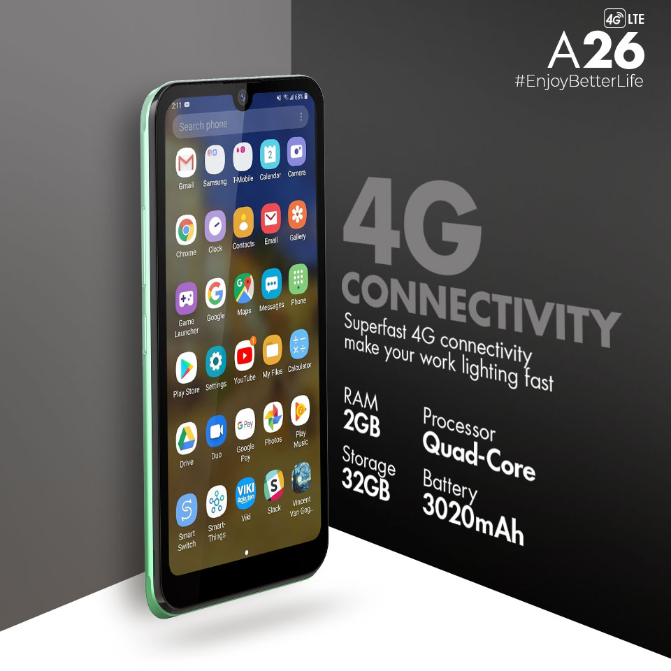 Itel A26 smartphone with face unlock launched in India