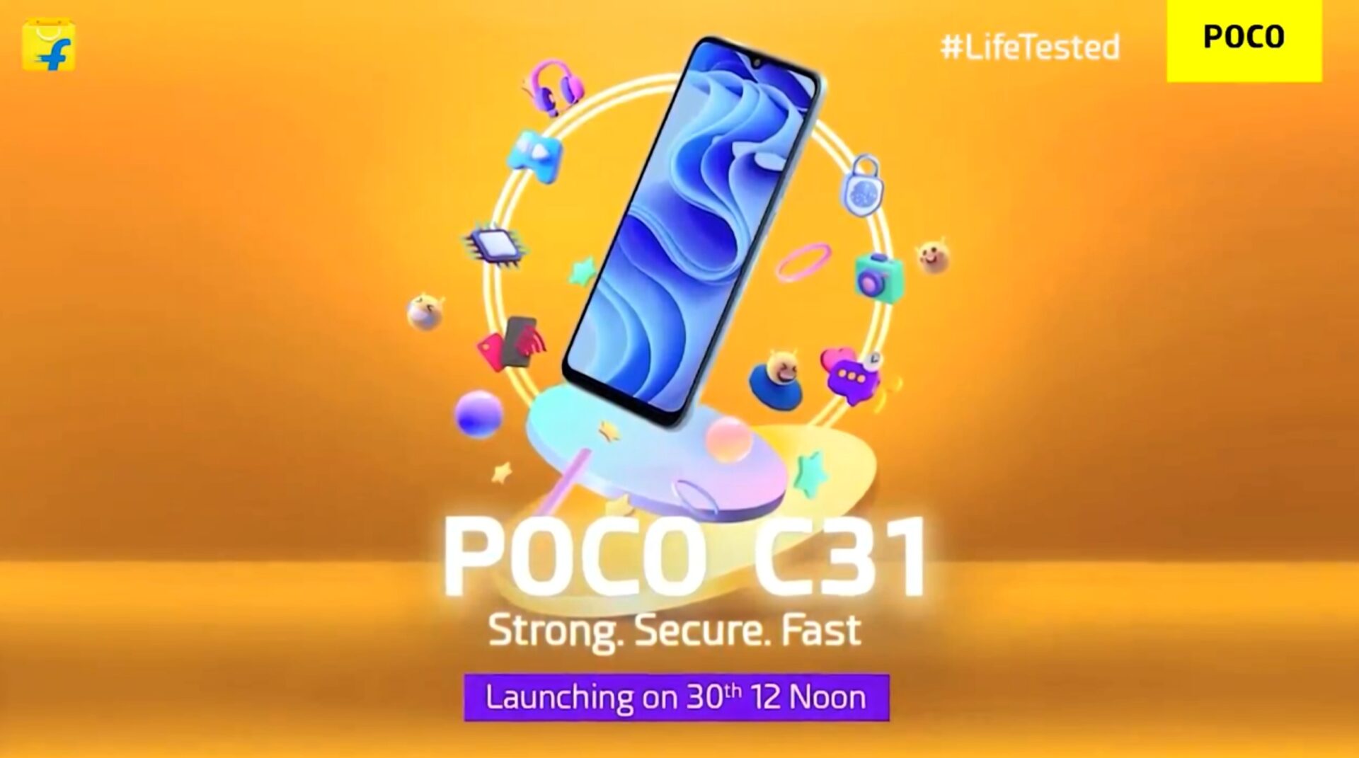 POCO C31 key specifications, design revealed - Gizmochina