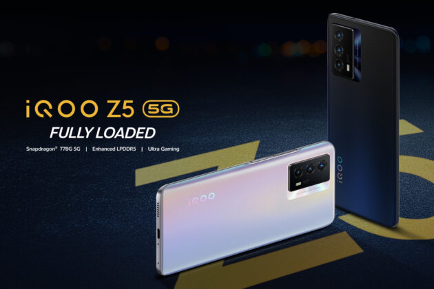 iQOO Z5 5G launched in India with Snapdragon 778G, LPDDR5 RAM, UFS 3.1 ...