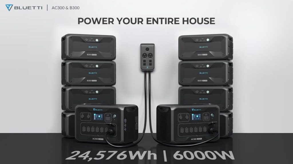 Bluetti launches 6000W AC300 solar power station with smart assistance ...
