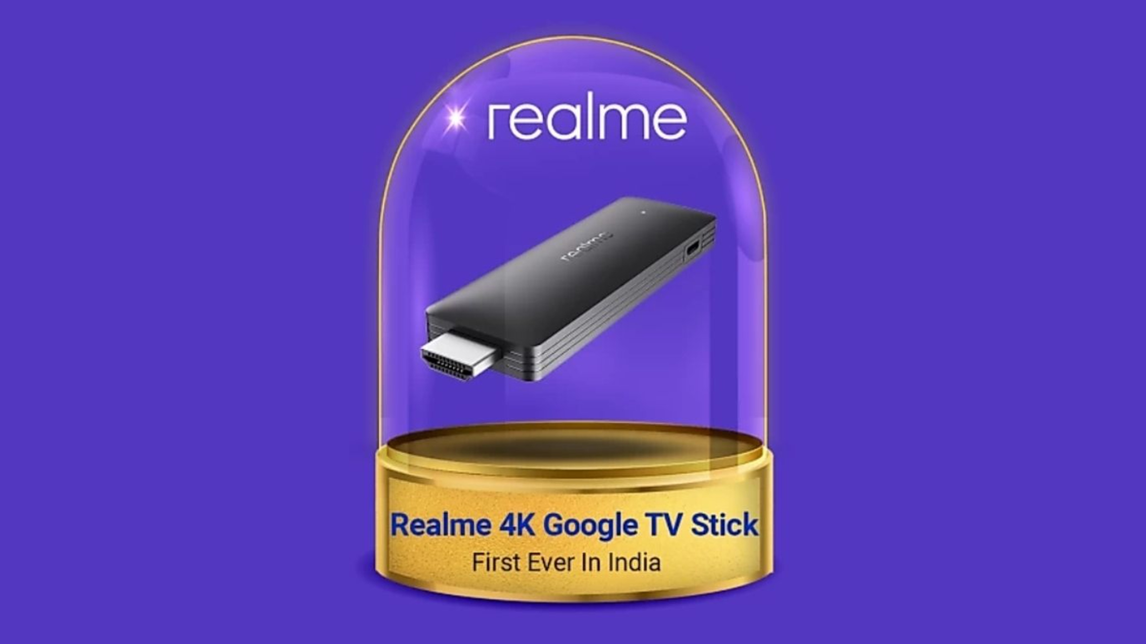 The Realme 4K Google TV Stick beats the Chromecast with Google TV with ...