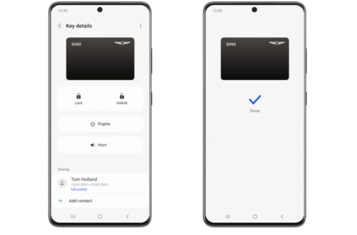 Samsung has now turned its Galaxy flagships with UWB into digital car ...