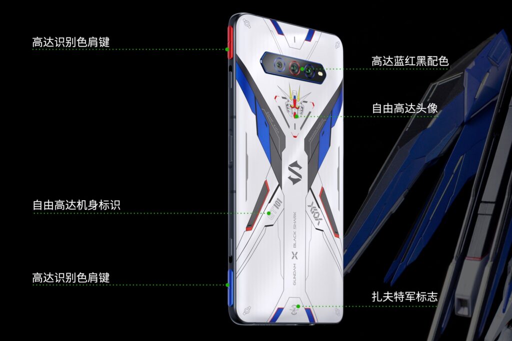 Black Shark 4S Gundam Limited Edition goes official - Gizmochina