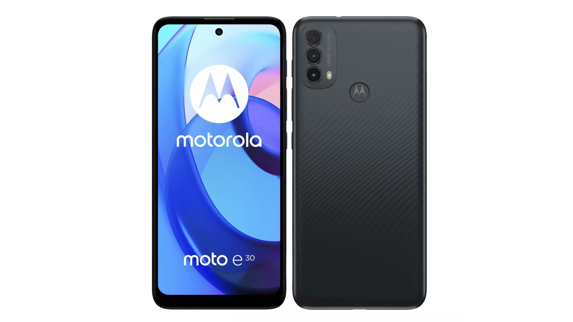 Motorola Moto E30 design exposed via leaked press renders - Gizmochina