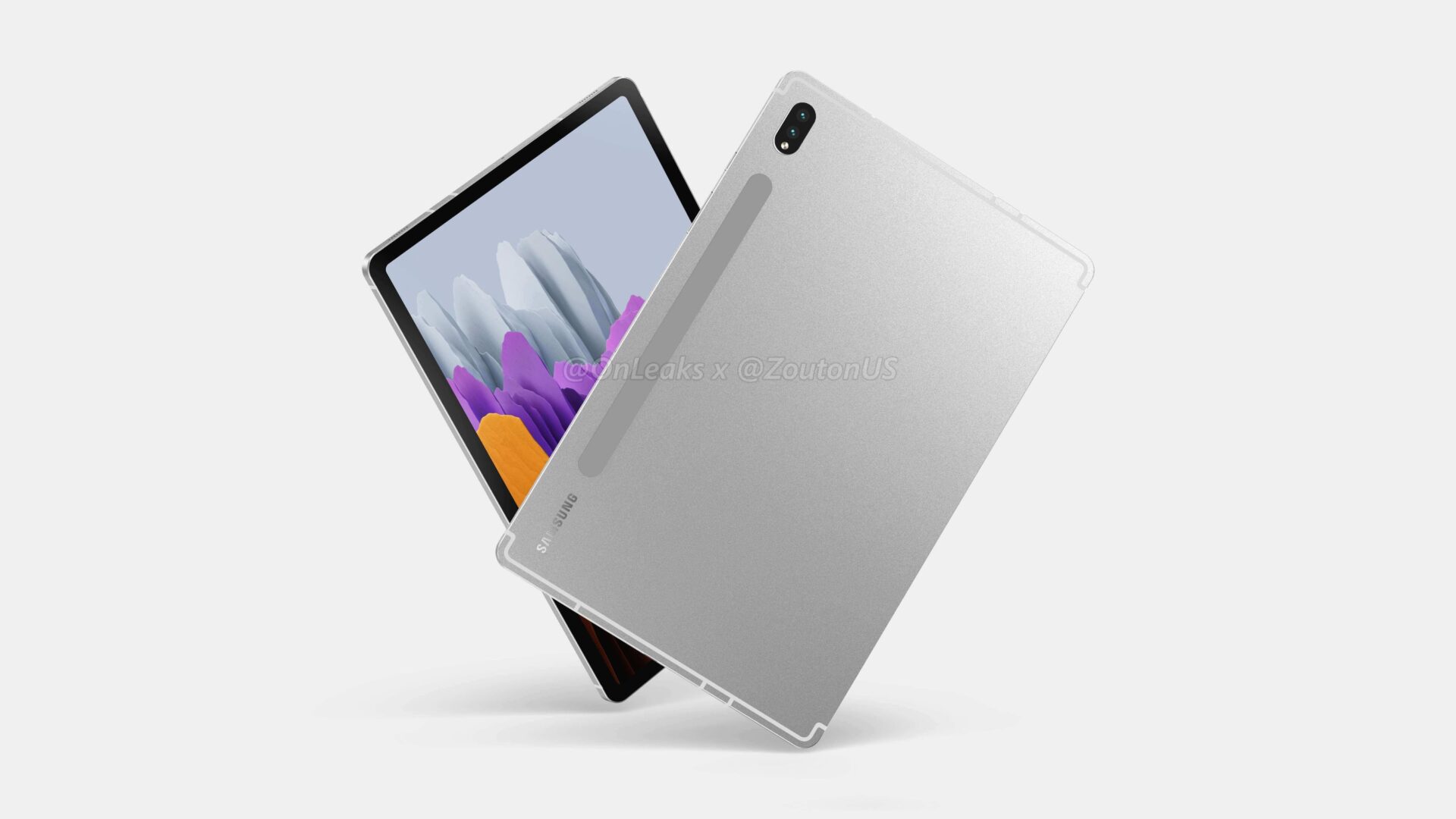 Samsung Galaxy Tab S8 design exposed via renders, key specs leak as ...