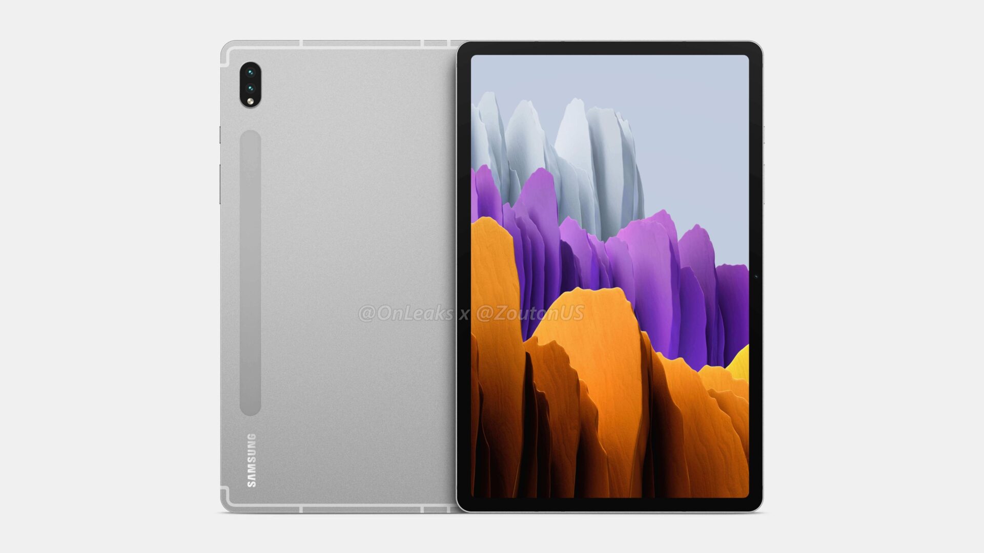 Samsung Galaxy Tab S8 design exposed via renders, key specs leak as ...