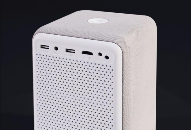 HP Projector CC200 bundled with an 84-inch screen and Roku Express ...