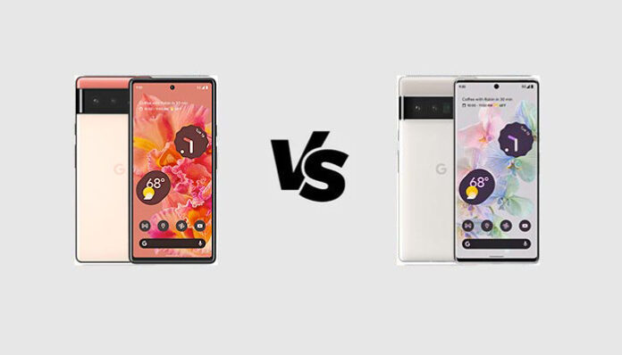 Google Pixel 6 vs Pixel 6 Pro: Specs Comparison - Gizmochina