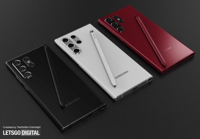 New Samsung Galaxy S22 Ultra CAD renders showcases 2 rear camera ...