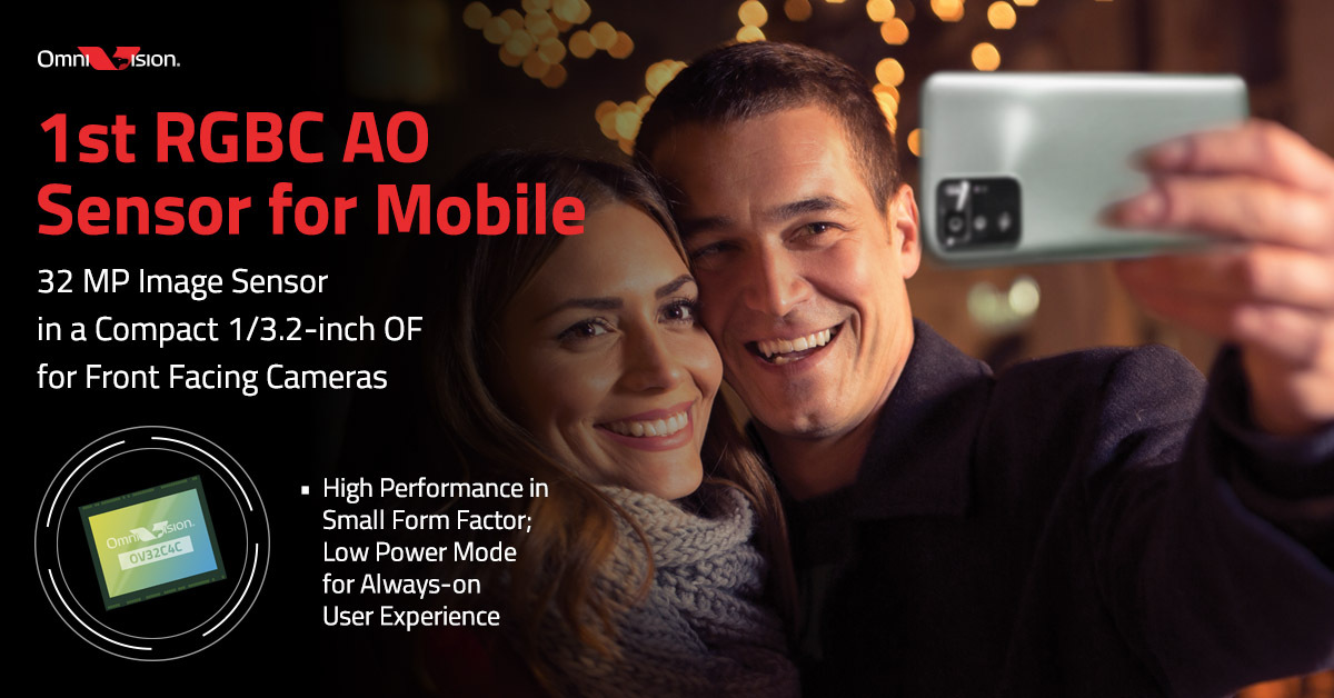 OmniVision launches its first RGBC sensor for Always On smartphone ...