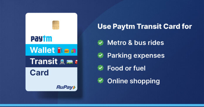 Paytm Transit card launched in India for metro, bus, and other daily ...