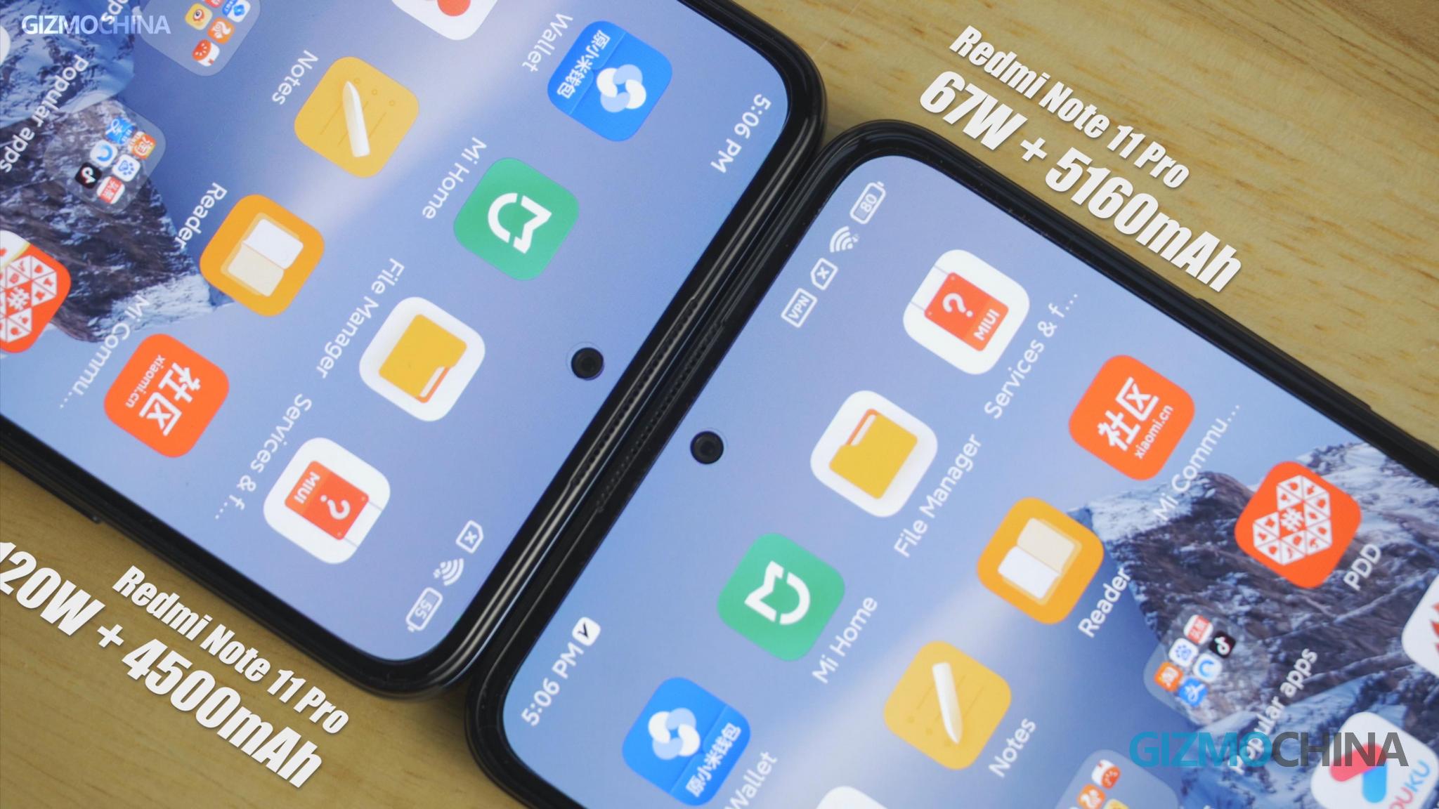 Redmi Note 11 Pro vs Note 11 Pro Plus - Is 120W Fast Charging worth the ...