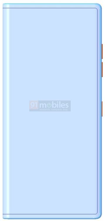 OPPO foldable phone with external folding display spotted in a patent