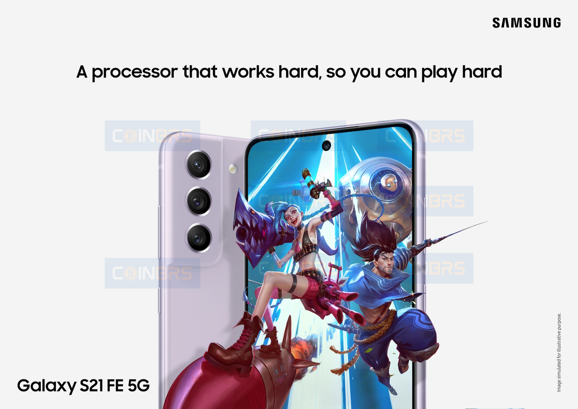 Samsung S21 FE 5G appears in official renders along with specs - Gizmochina