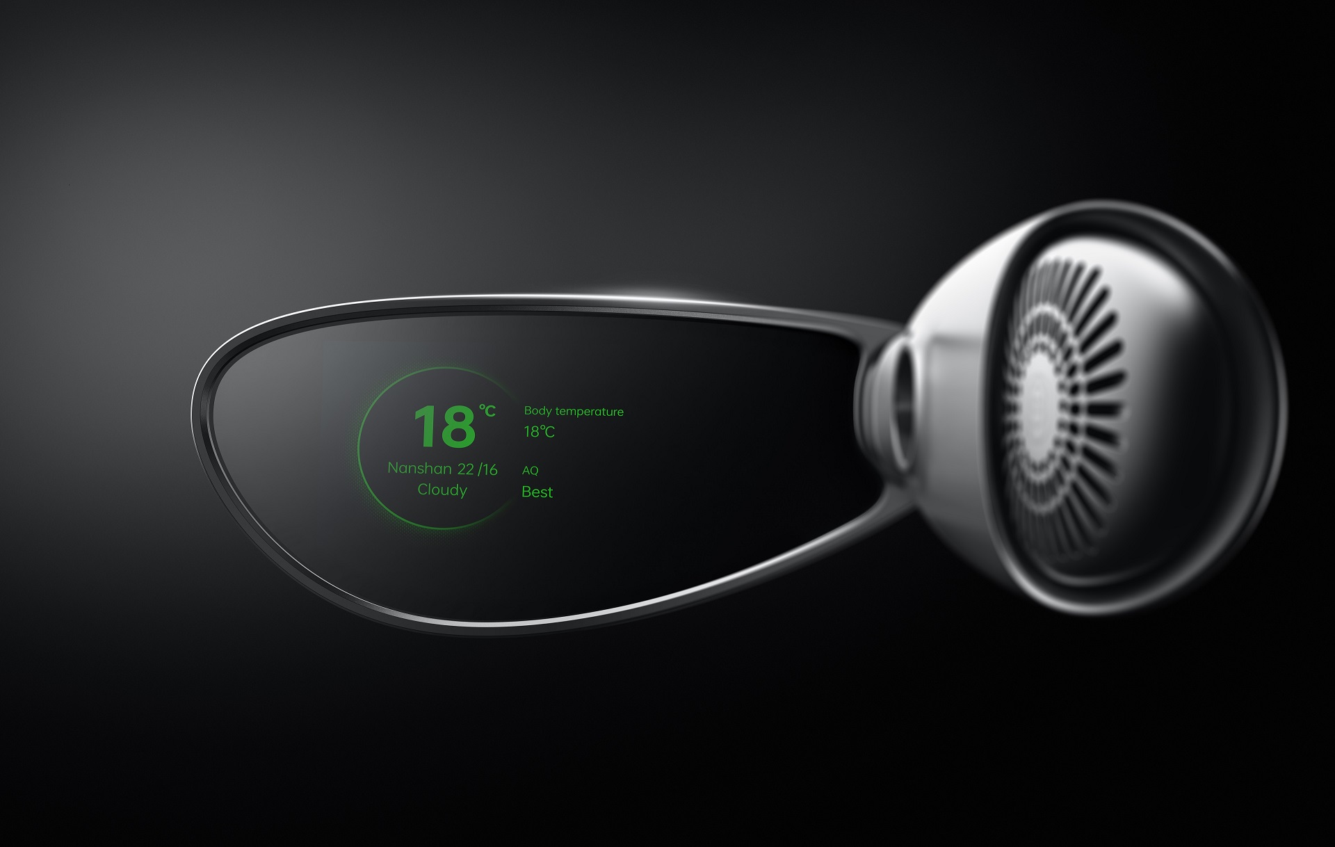 OPPO’s snap-on AR Glasses, the Air Glass, brings Live Translate & turn ...