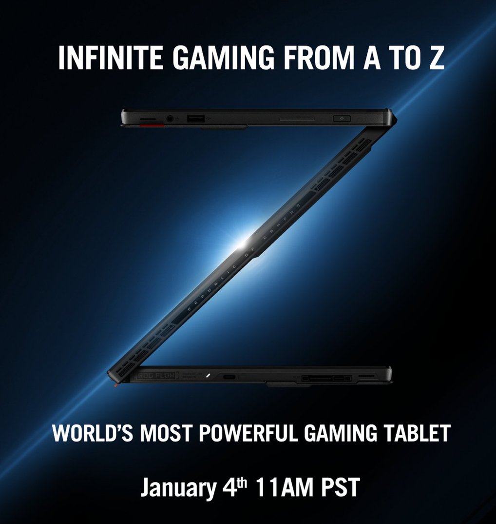ASUS ROG Flow Z13 tablet launch date announced, claims to be the most ...