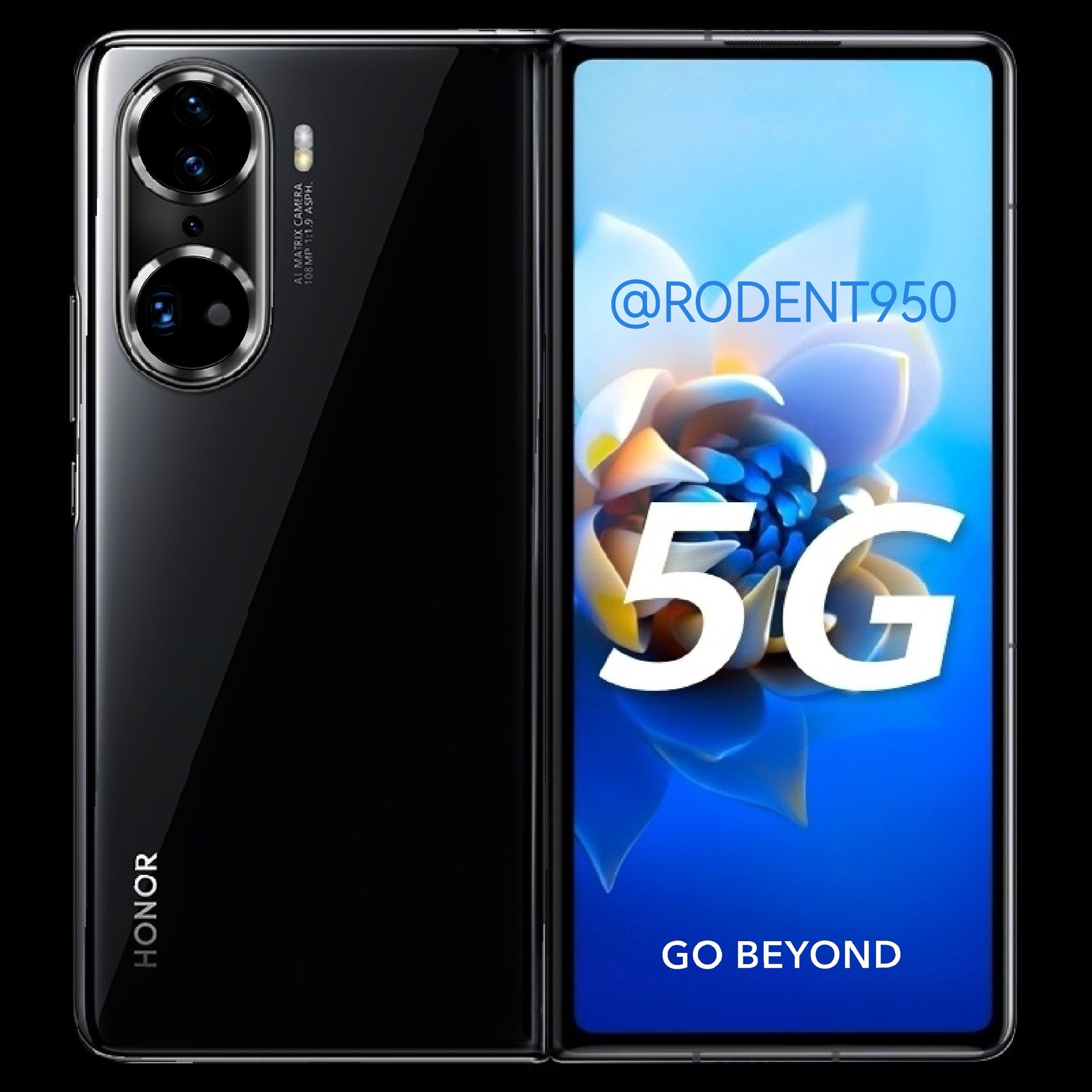 Honor Magic Fold 5G render leaks online; expected to launch in Q1 2022 ...