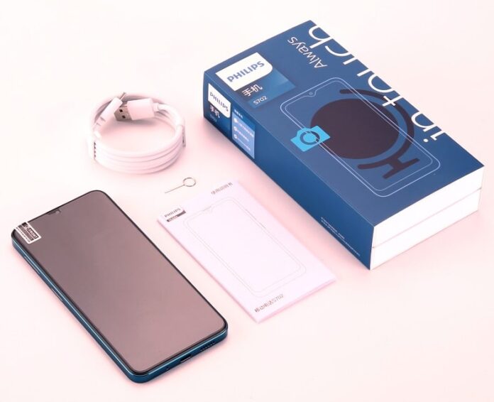 Philips PH2 smartphone with matte glass back and HMS costs only ¥799 ...