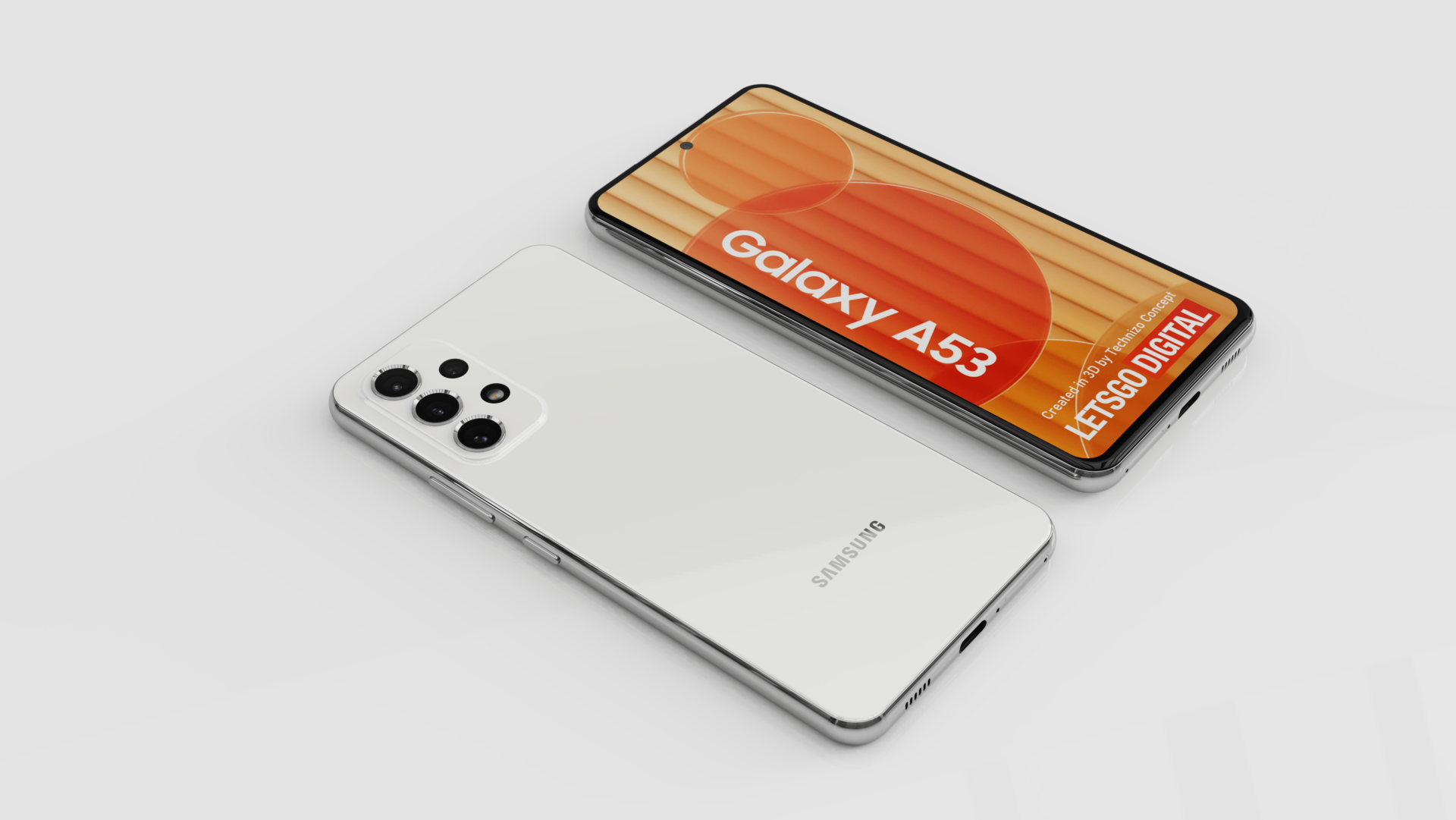 Feast your eyes on these Galaxy A53 renders based on leaks - Gizmochina