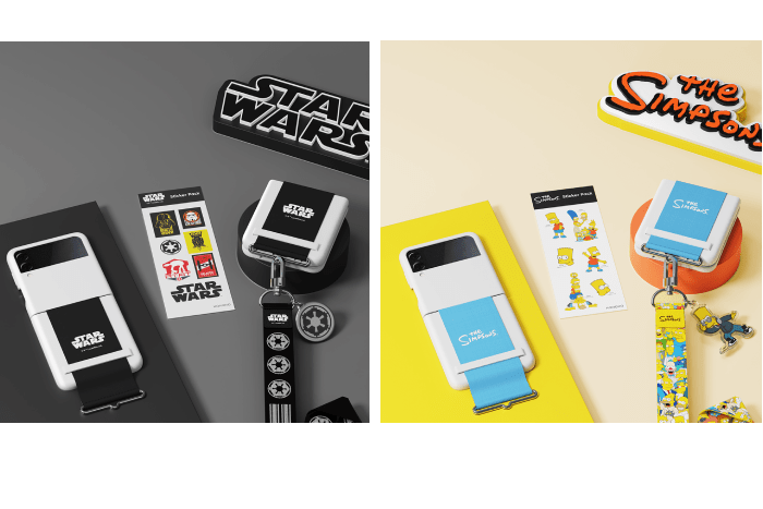 Samsung adds Star Wars, The Simpsons to its Galaxy Z Flip3 Disney ...
