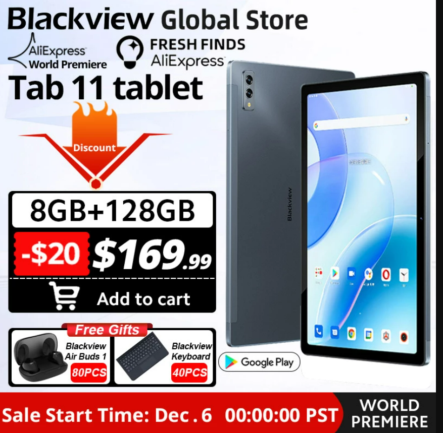 Blackview Tab 11: Features, Updates, Highlights and Sale Price - Gizmochina