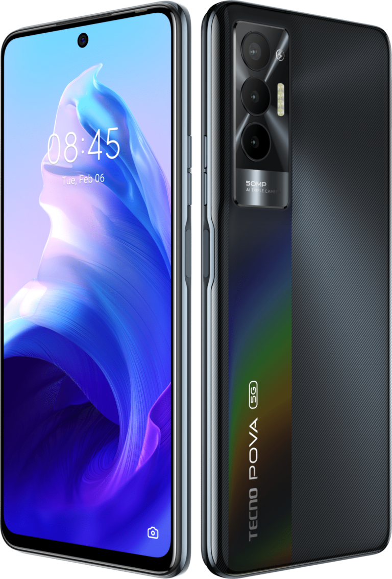 Pova 5G launched as Tecno’s first 5G phone; packs 6.95" 120Hz display ...