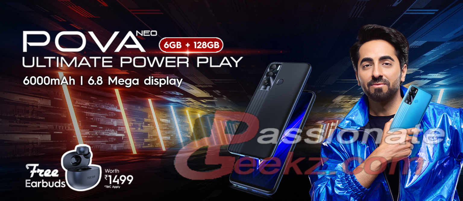 Tecno POVA Neo India launch tipped, first poster and key specs leaked ...