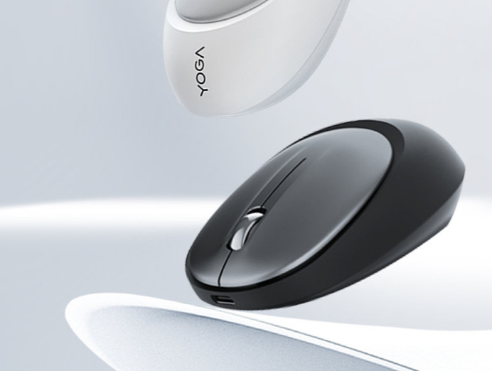 Lenovo YOGA M5 wireless mouse announced with rounded body