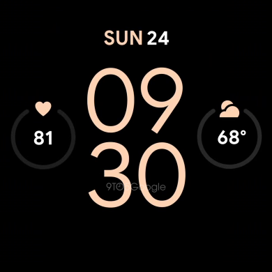Watchfaces for the upcoming Google Pixel Watch revealed via Wear OS 3.0 ...