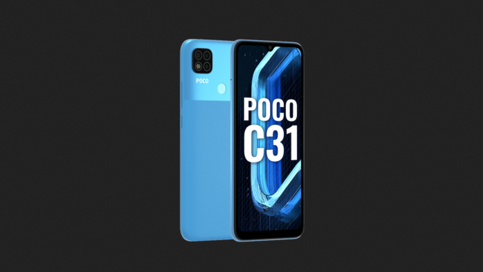 POCO's entry-level smartphone, the C31, sells more than 1 million units ...