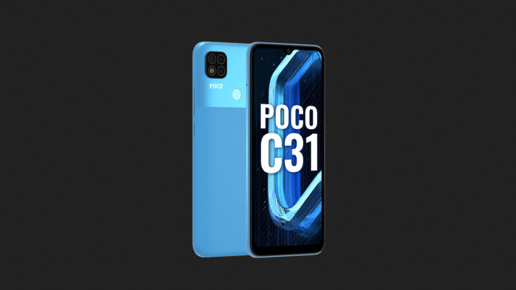 POCO's entry-level smartphone, the C31, sells more than 1 million units ...